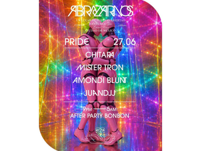 Abrazarnos Gay Pride Party 2026 — Gay Mexico City